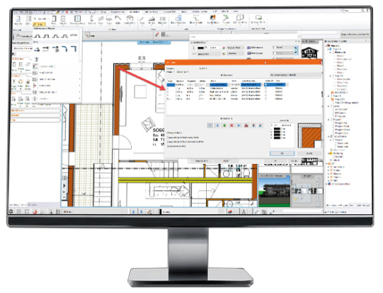 Software BIM Progettazione Architettonica: ARCHLine.XP PRO - Cadline Software
