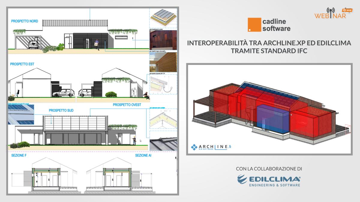 Webinar ARCHLine.XP ed Edilclima - Cadline Software